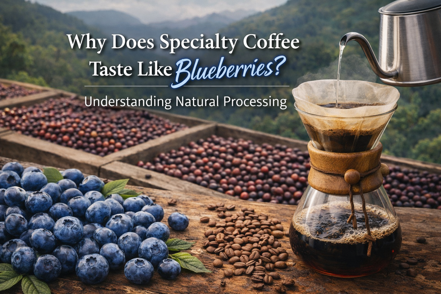 Why does some coffee taste like blueberries? – Carolina Coffee Works